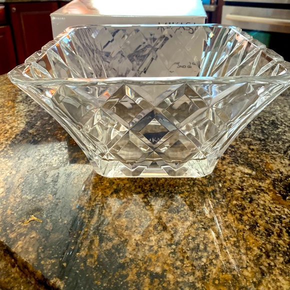 Mikasa | Kitchen | Mikasa Diamond Sparkle Inch Square Crystal Bowl ...